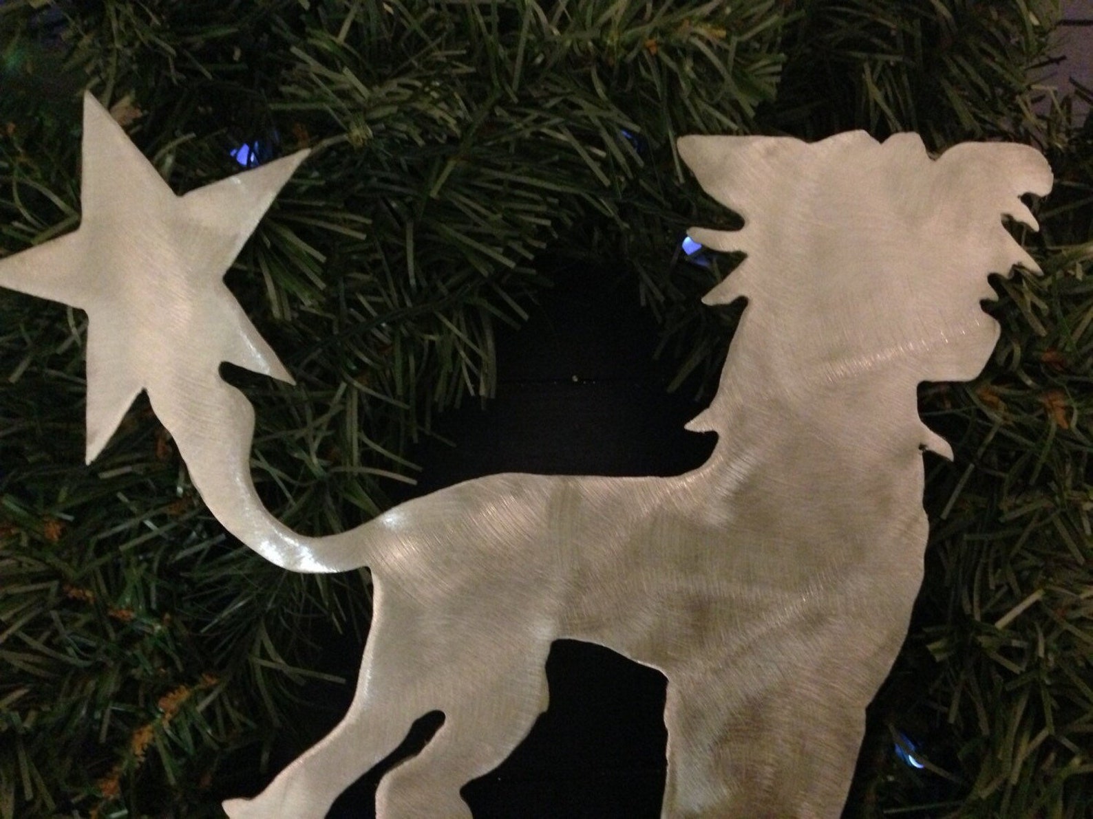 Chinese Crested Dog Tree Topper Holiday Decoration - Etsy