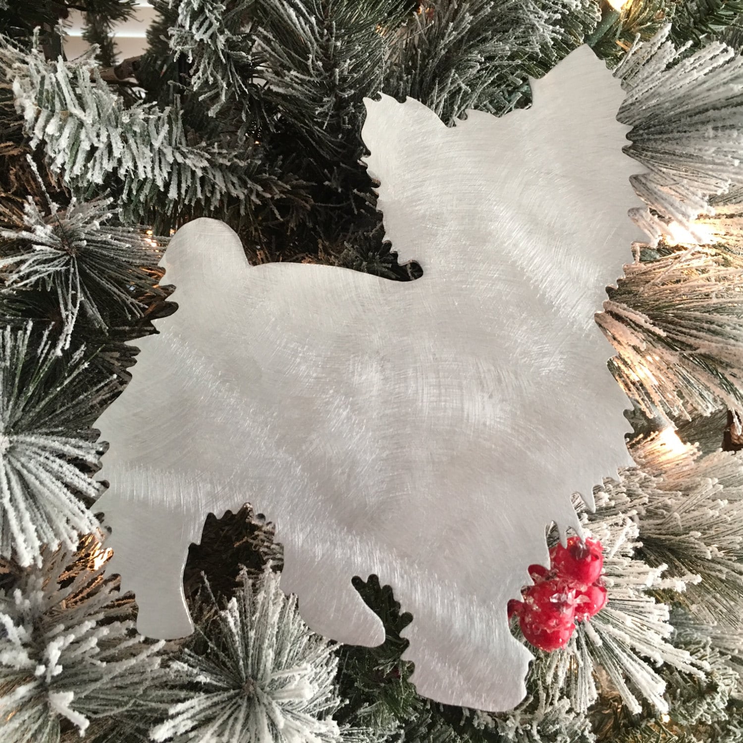 Yorkshire Terrier Yorkie Dog Tree Topper Holiday - Etsy