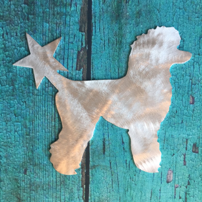 Poodle Standard Poodle Miniature Dog Tree Topper | Etsy
