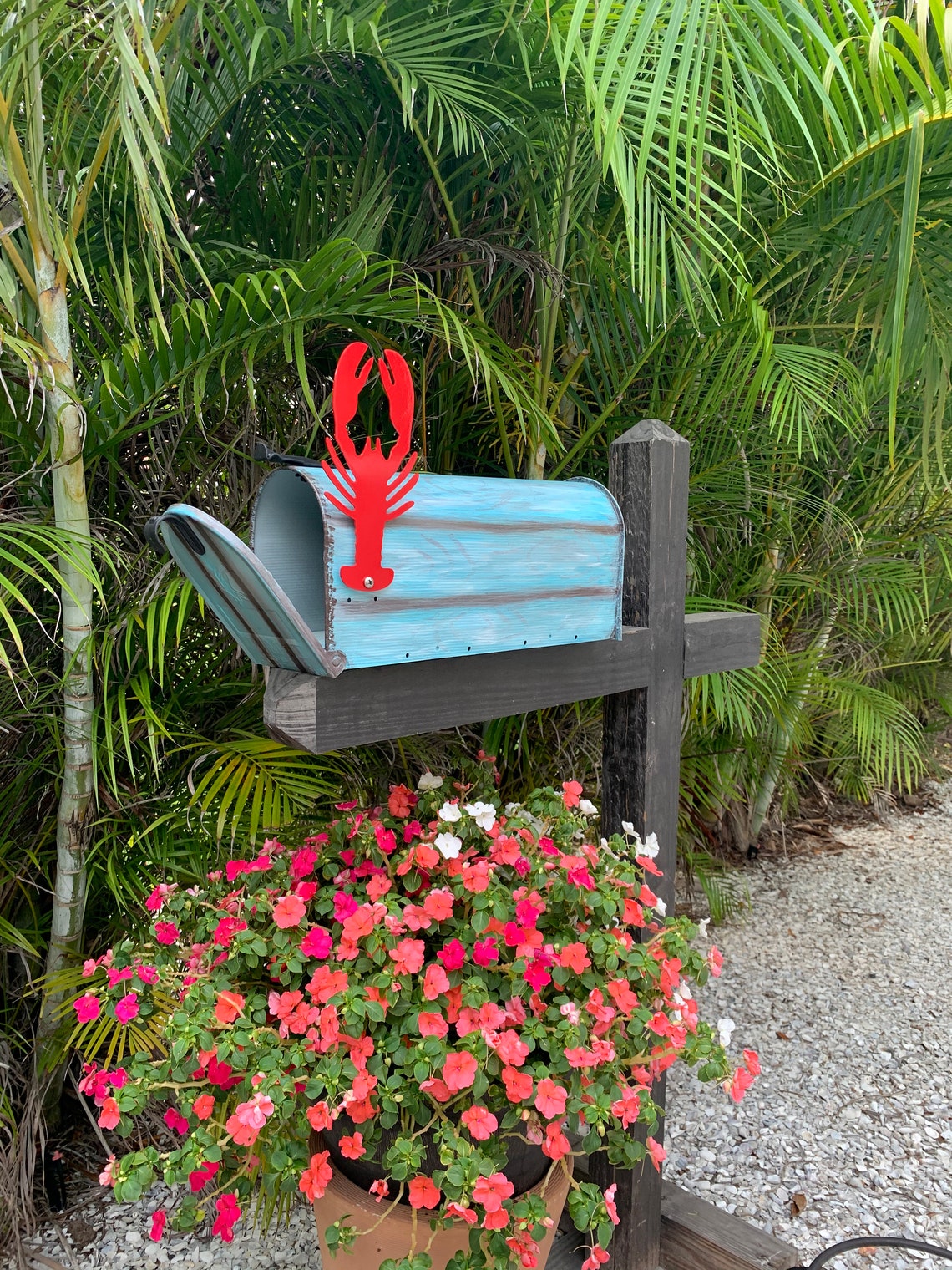 Lobster Mailbox Flag Metal Aluminum Powder Coated Red or | Etsy
