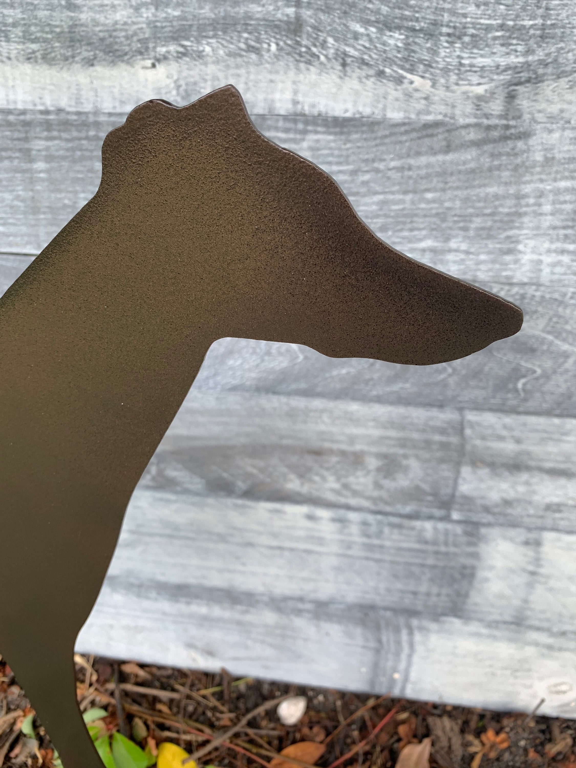 Metal Greyhound, House Number Sign or Name Sign, Plain or Personalized ...