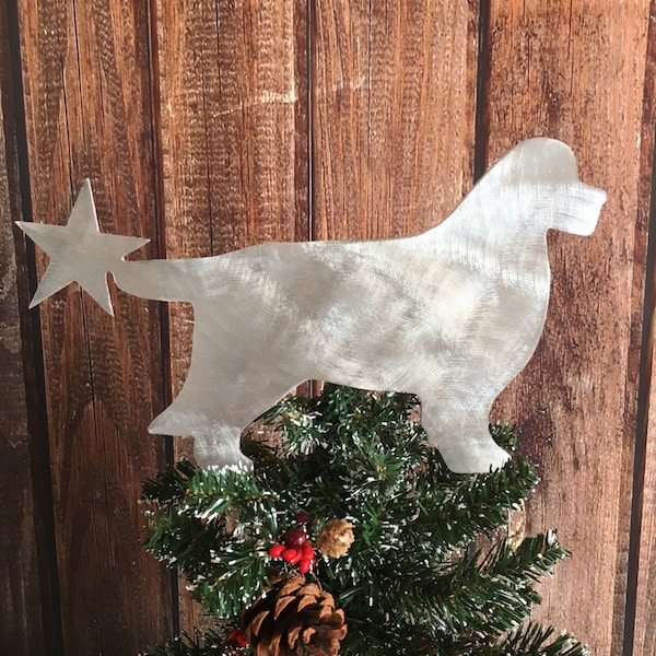 Dog Tree Topper - Etsy