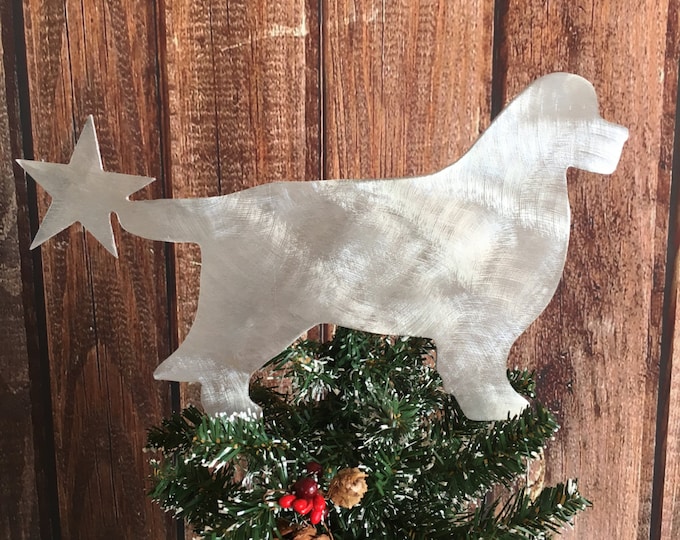 Newfoundland Dog Christmas Tree Topper Holiday Decoration - Etsy