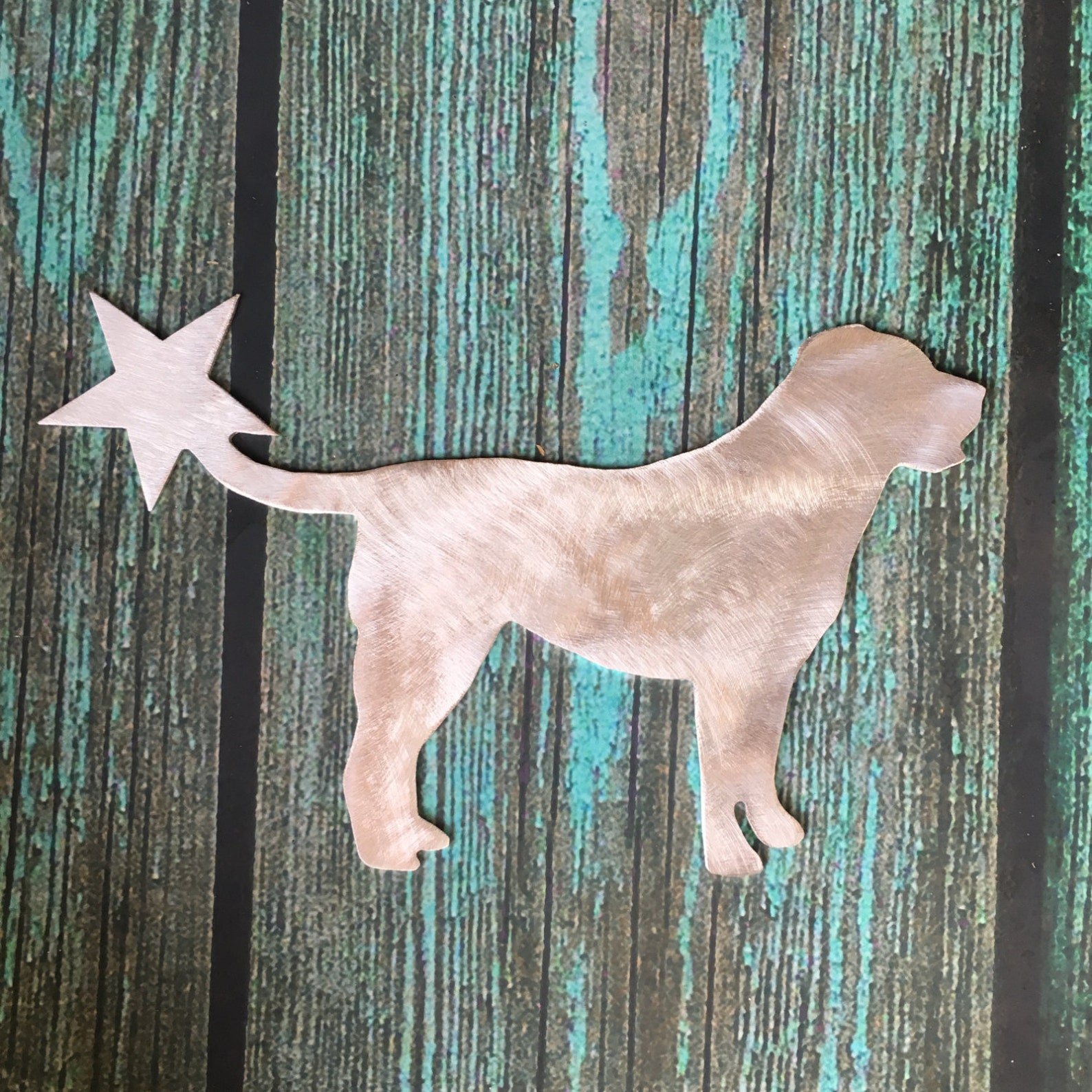 Greater Swiss Mountain Dog with Star Metal Dog Tree Topper | Etsy