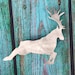 Stag Charm Silver Magical Handcrafted Metal Tree Topper - Etsy