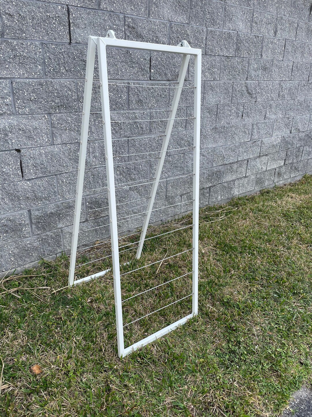 A-frame, 5ft High, Modern Trellis, Stainless Steel Wire, Aluminum Metal ...