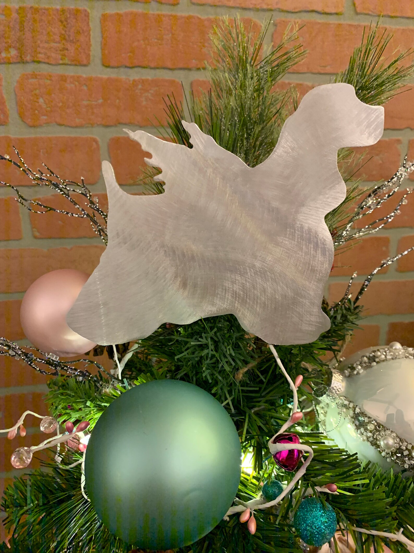 Cocker Spaniel Angel Dog Christmas Tree Topper Wall Hanging - Etsy