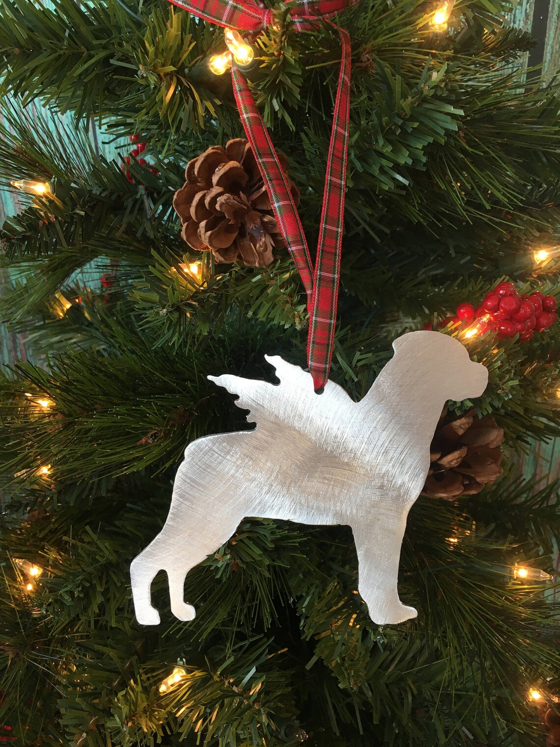 Rottweiler, Angel Dog, Holiday, Christmas Ornament, Guardian Angel Dog ...