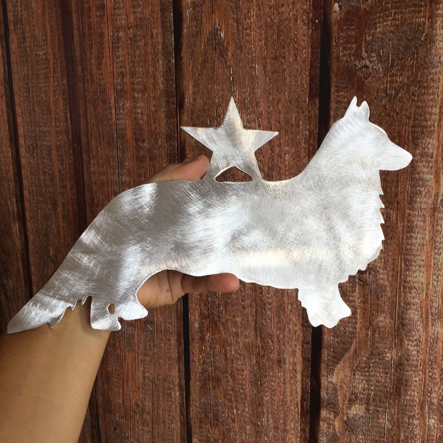 Cardigan Welsh Corgi Dog Christmas Tree Topper Wreath | Etsy