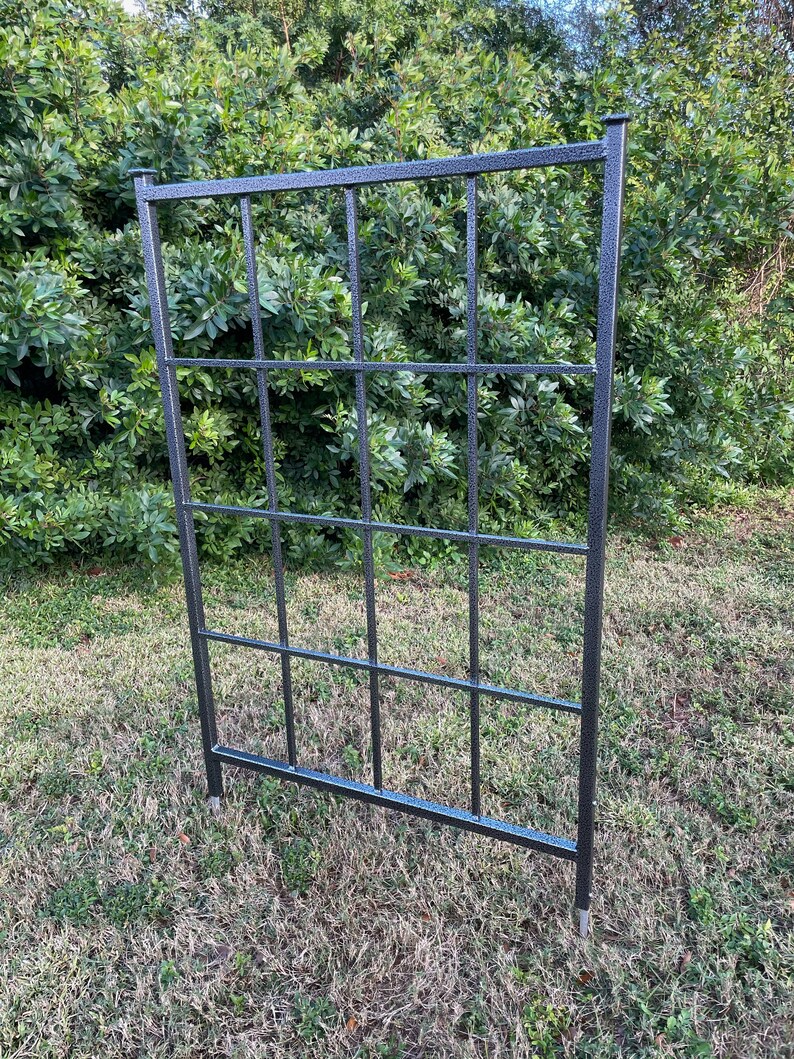 Classic Metal Garden Trellis Plant Trellis All Aluminum - Etsy