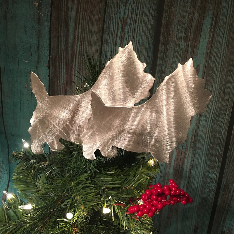 Dog Tree Topper - Etsy