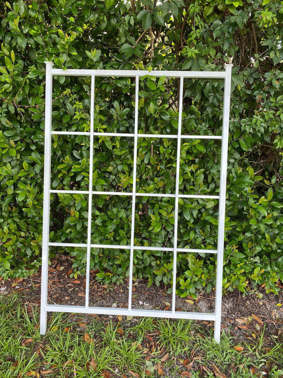 Classic Metal Garden Trellis Plant Trellis All Aluminum | Etsy