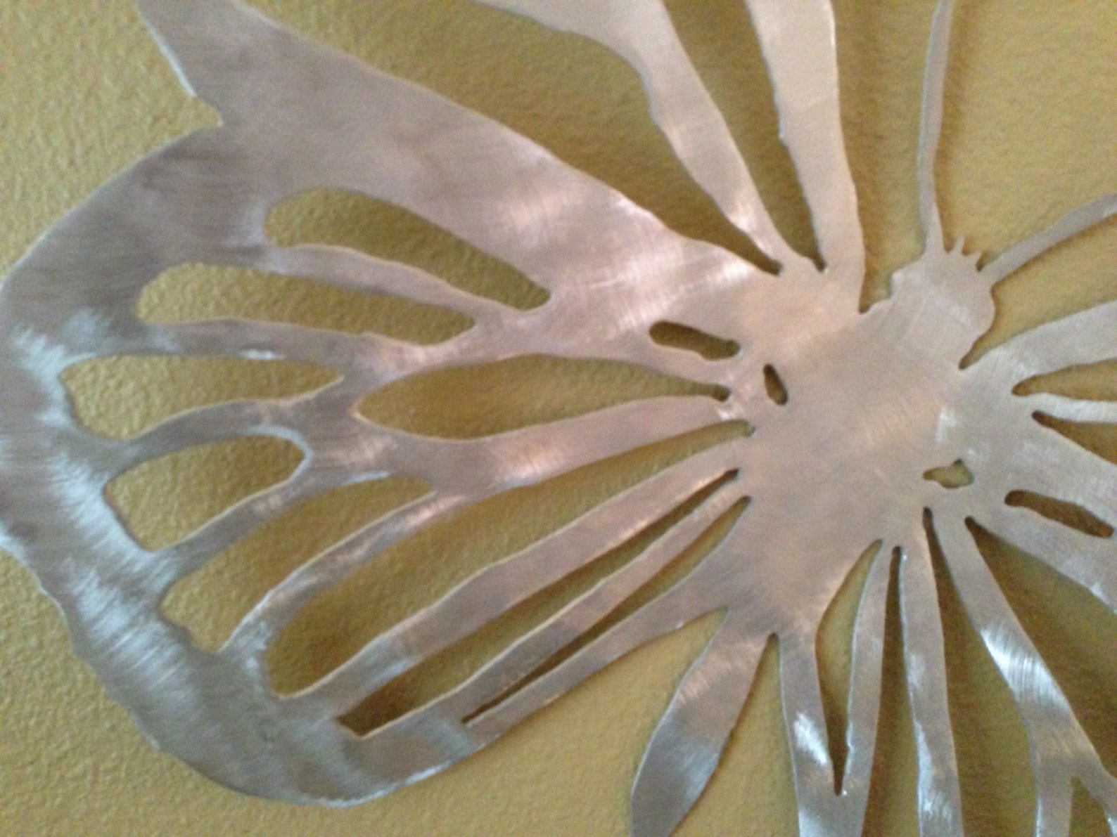 Metal Wall Art BUTTERFLIES, Three Dimensional, Aluminum, Hand Cut, Hand ...