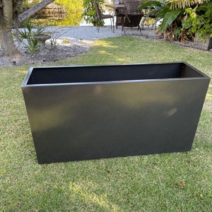 Planters, Outdoor or Indoor, Metal, Multi Size Non Rusting Planters ...