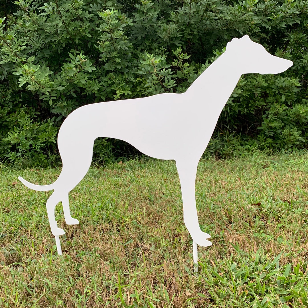 Metal Greyhound, House Number Sign or Name Sign, Plain or Personalized ...