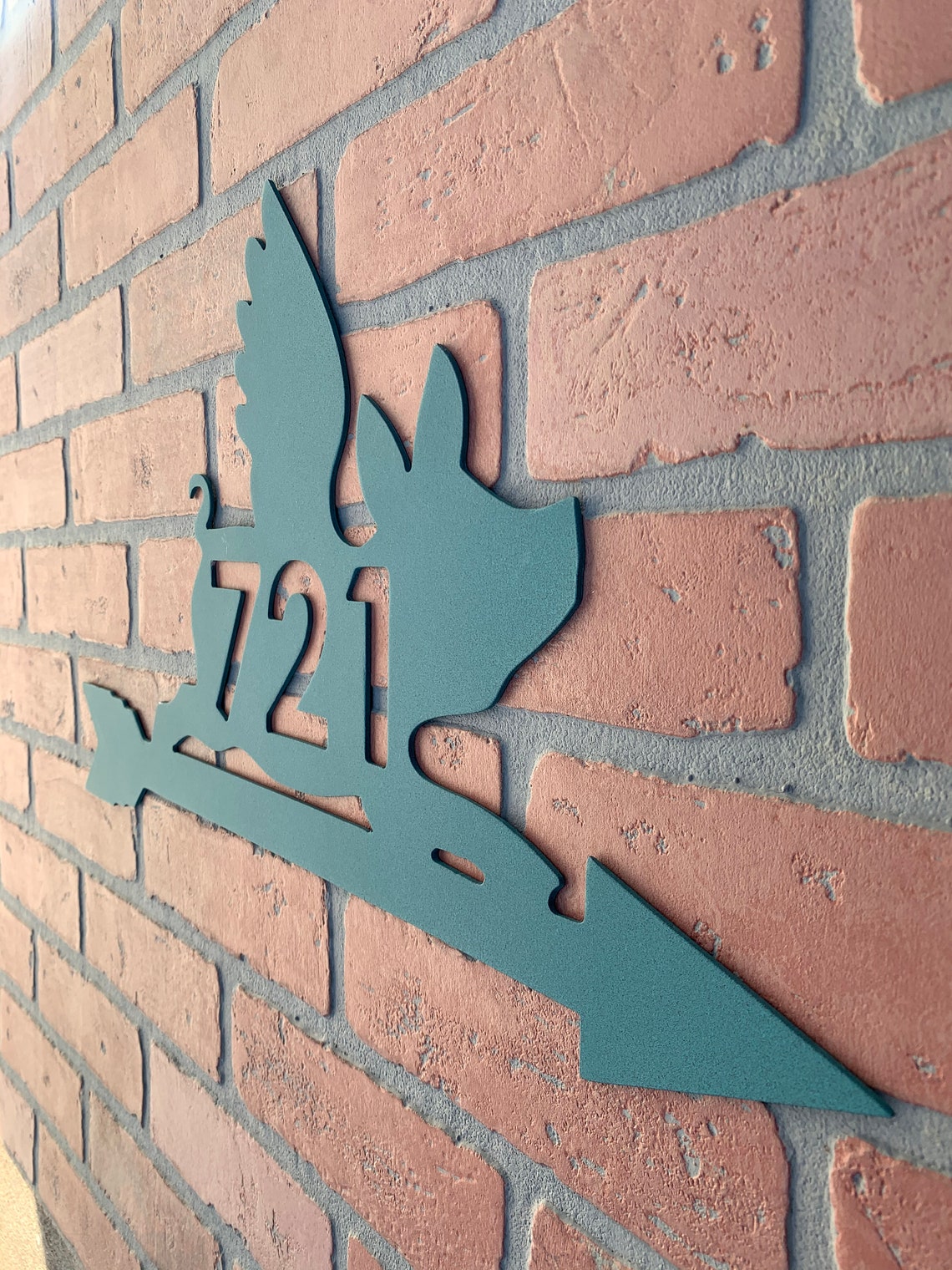 Flying Pig Personalized Sign Metal Aluminum Powder Coated - Etsy