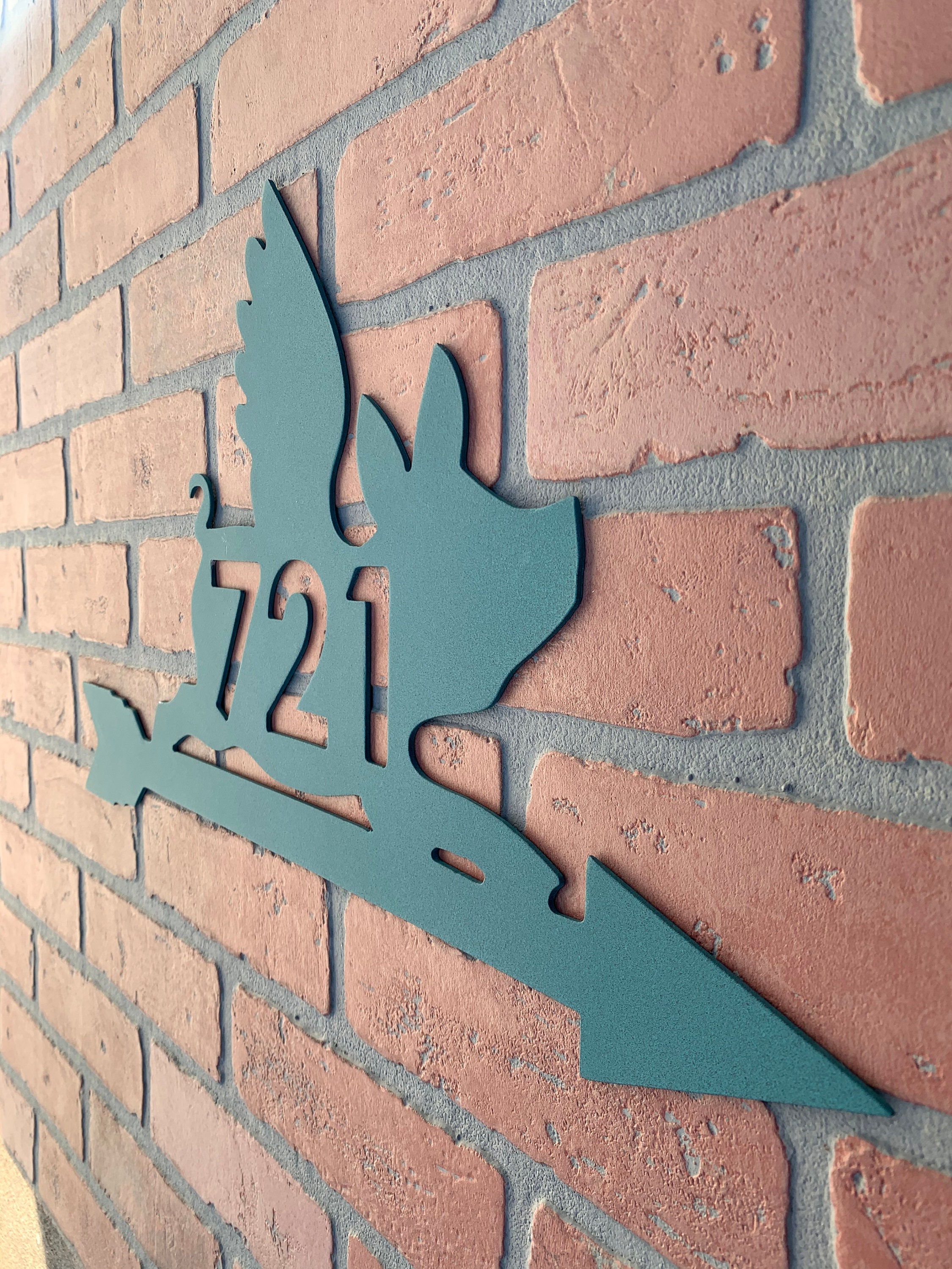 Flying Pig Personalized Sign Metal Aluminum Powder Coated | Etsy