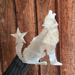 Wolf Christmas Tree Topper, Holiday Decoration, Wreath Decoration ...