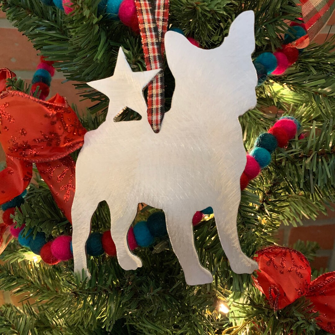 French Bulldog, Frenchie, Holiday Ornament, Christmas Ornament ...