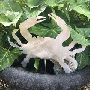 Crab, Plant Stake, Yard Art, Christmas Tree Topper, or Wall Hanging ...
