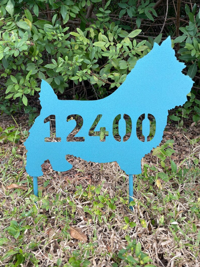 Norwich Terrier Unique and Beautiful House Number Sign Dog - Etsy
