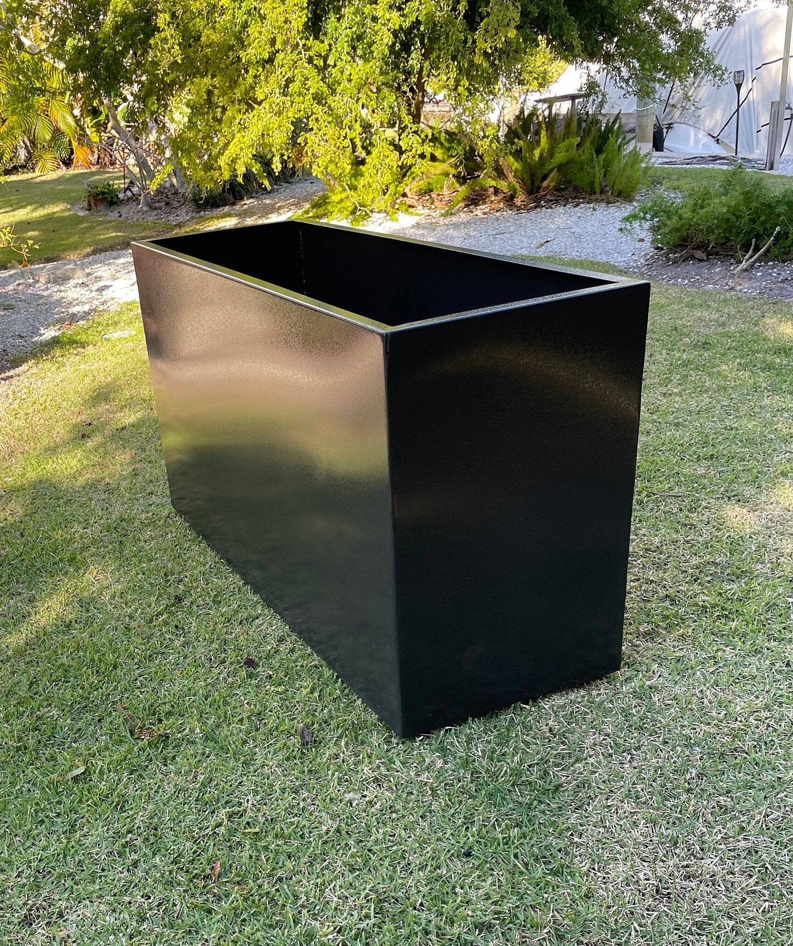 Planters, Outdoor or Indoor, Metal, Multi Size Non Rusting Planters ...