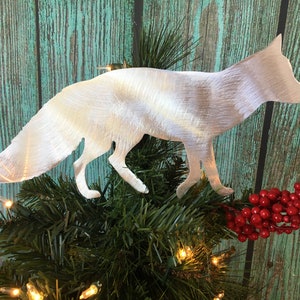 Fox, Tree Topper, Wall Hanging or Yard Stake, Handcrafted, Metal ...