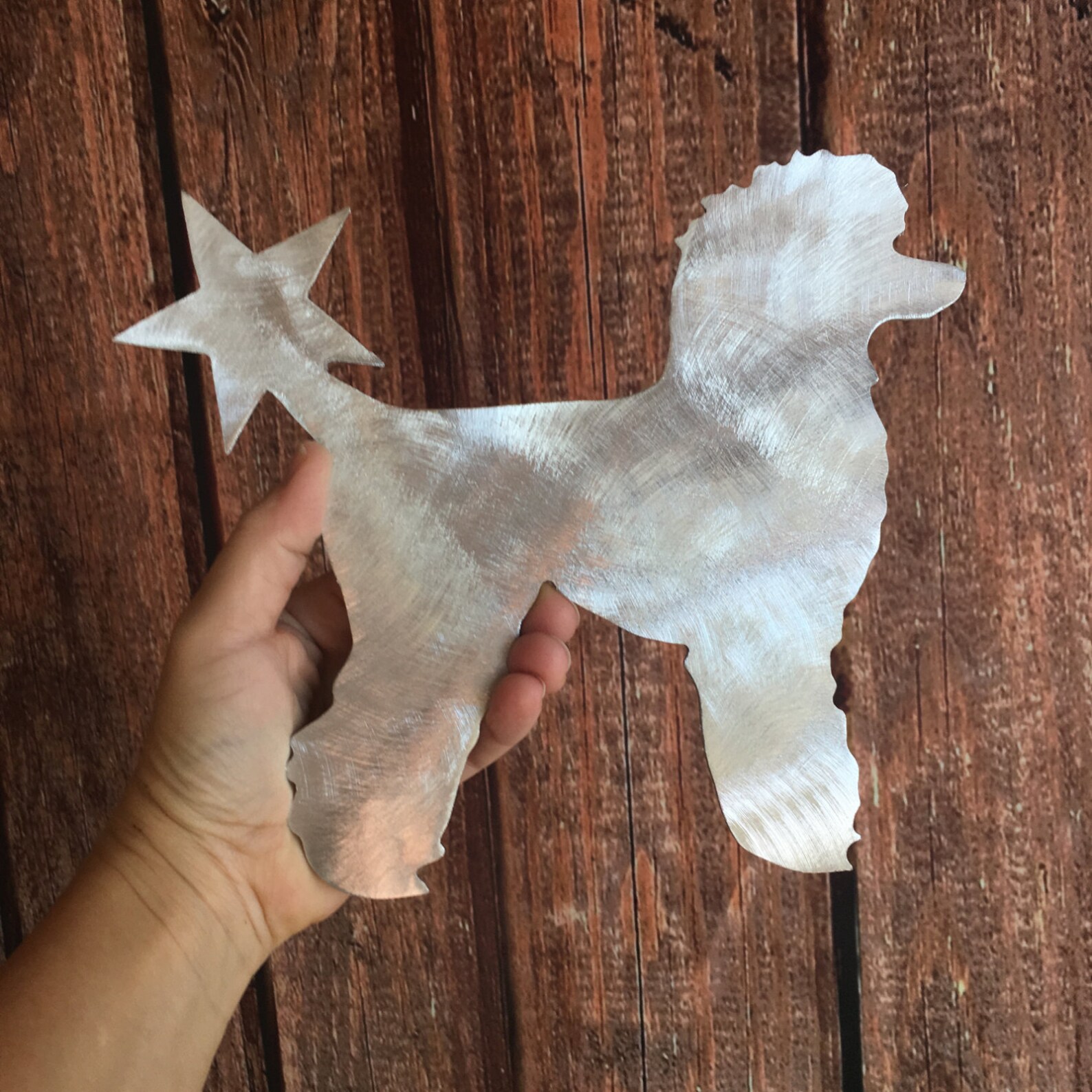 Poodle Standard Poodle Miniature Dog Tree Topper | Etsy