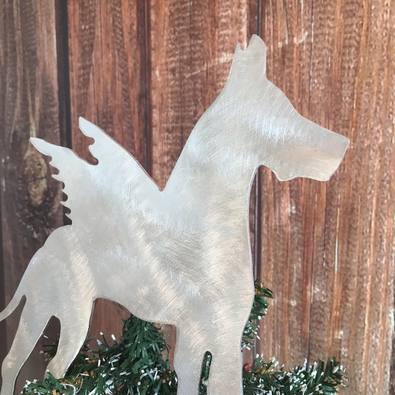 Great Dane Angel Dog Tree Topper Holiday Decoration - Etsy