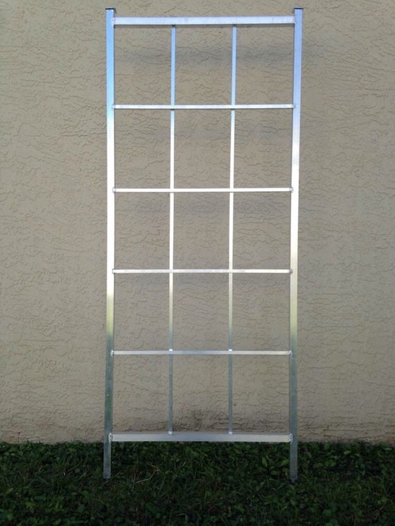 Classic Metal Garden Trellis Plant Trellis All Aluminum - Etsy