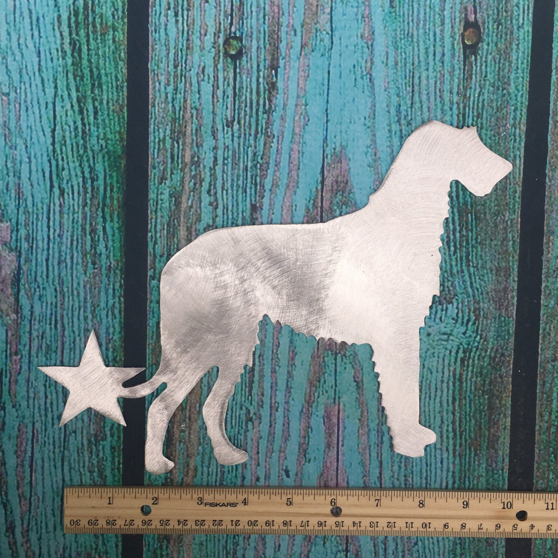 Irish Wolfhound Dog Tree Topper Holiday Decoration Wreath - Etsy