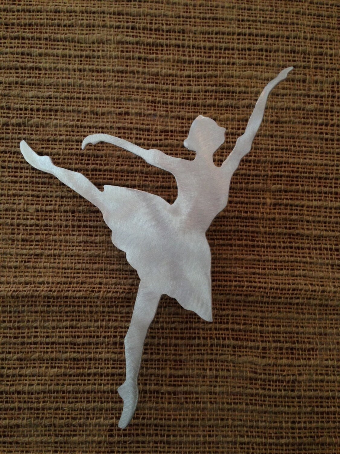 Ballerina Dancer Handcrafted Metal Tree Topper Holiday | Etsy