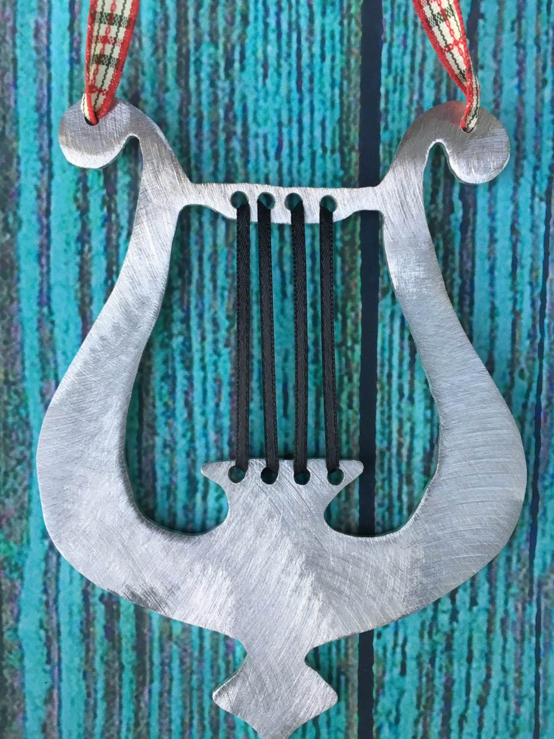 Lyre Wall Hanging Ornament Christmas Ornament Handcrafted - Etsy