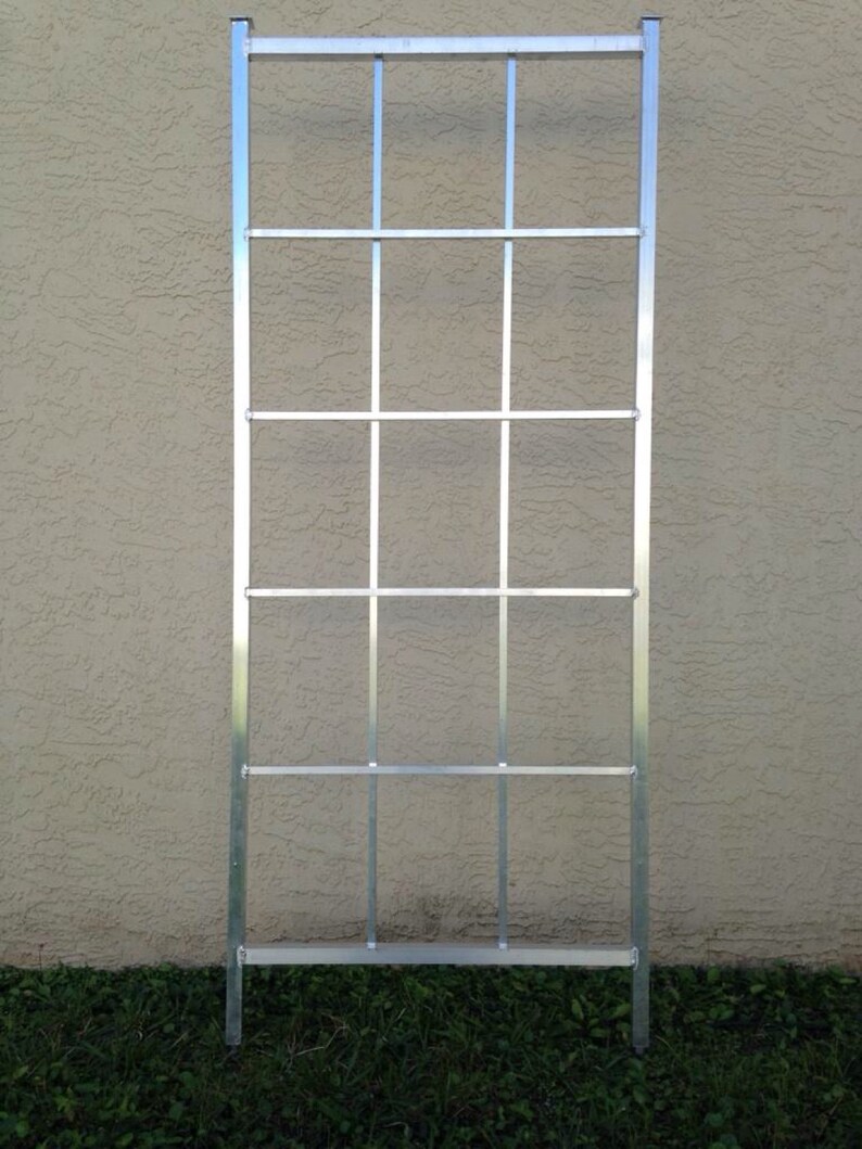 Classic Metal Garden Trellis Single Trellis Panel Aluminum - Etsy