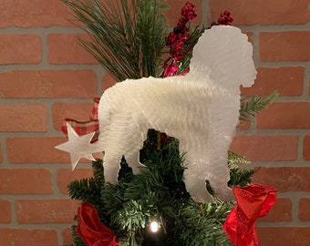 Dog Tree Topper | Etsy