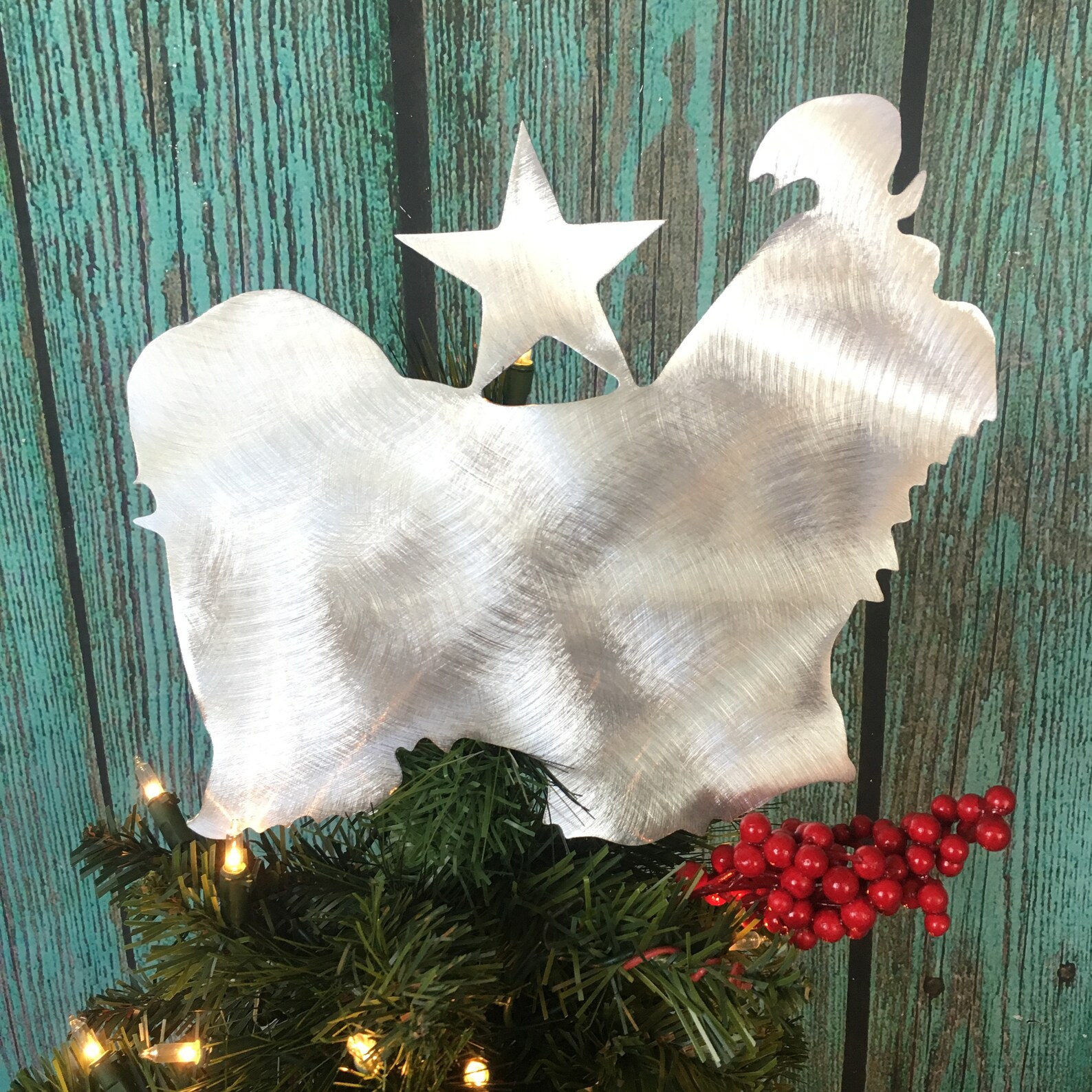 Shih Tzu Star Dog Tree Topper Holiday Decoration | Etsy