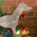 Greyhound, Dog Christmas Tree Topper, Holiday Decoration, Aluminum ...