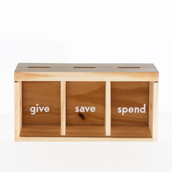 Give Save Spend - Etsy