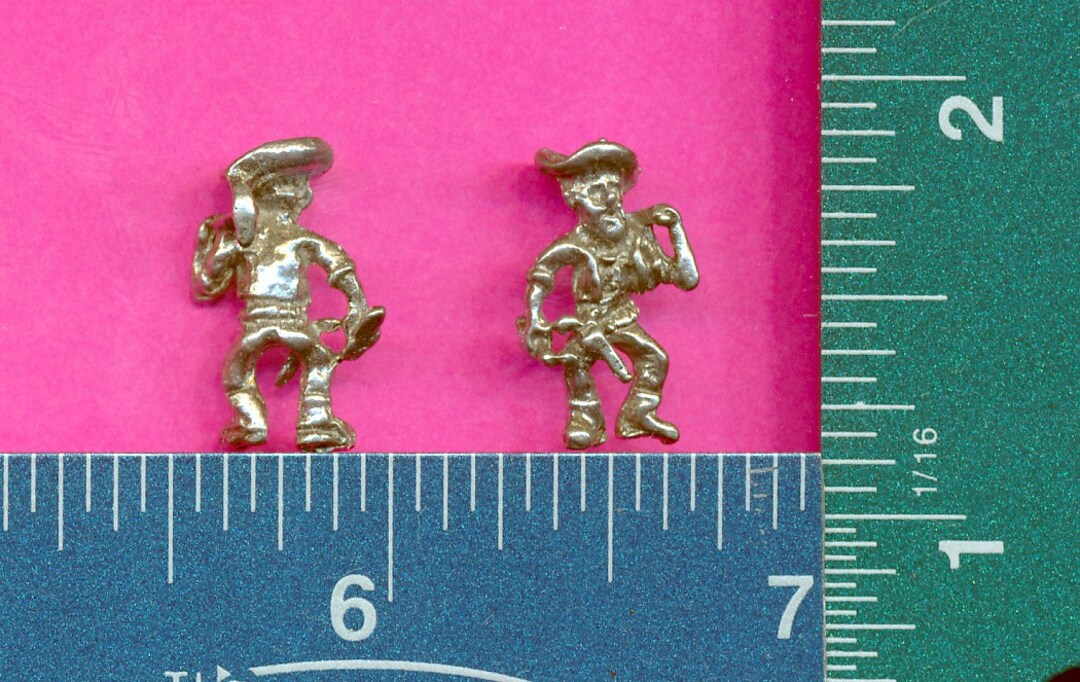 Lot of 10 Lead Free Pewter Miniature Miner Figurines - Etsy