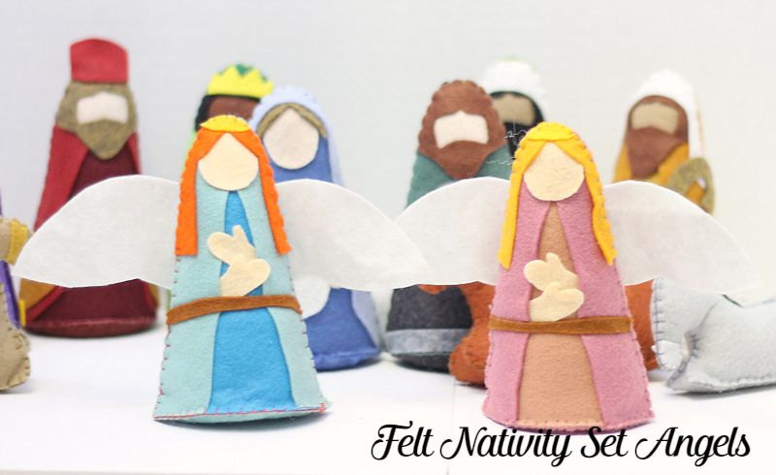 EXPANDED Felt Nativity Set Pattern // PDF Instant Download | Etsy UK