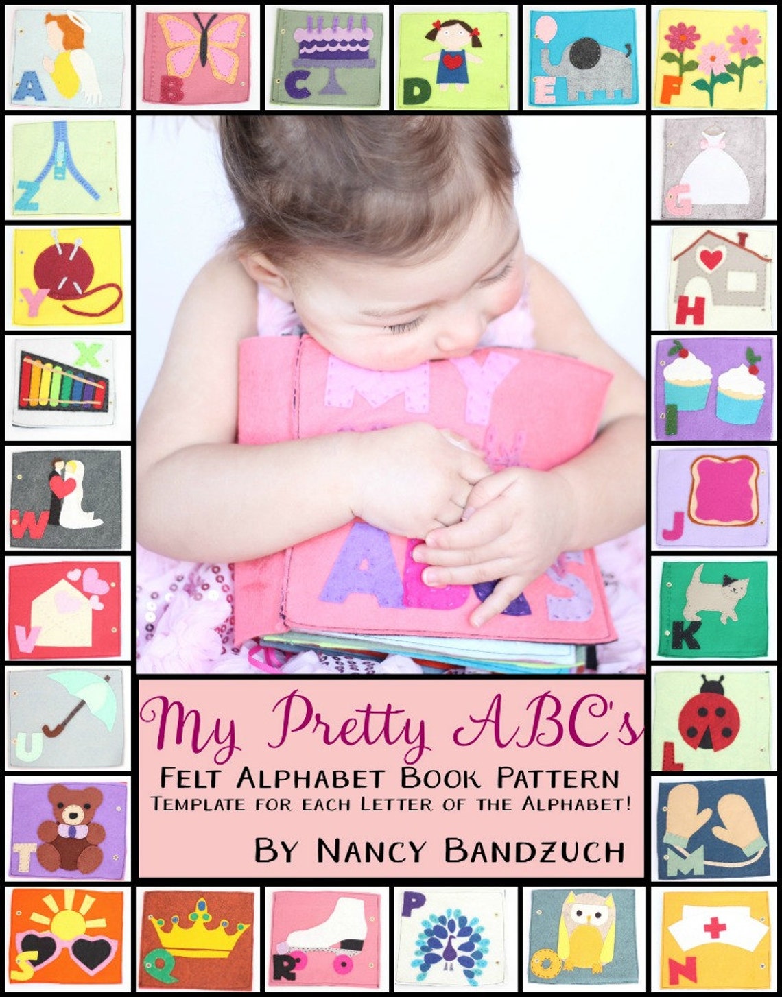 2 Felt Quiet Book Patterns//abc Boy and Girl Quiet Book - Etsy UK