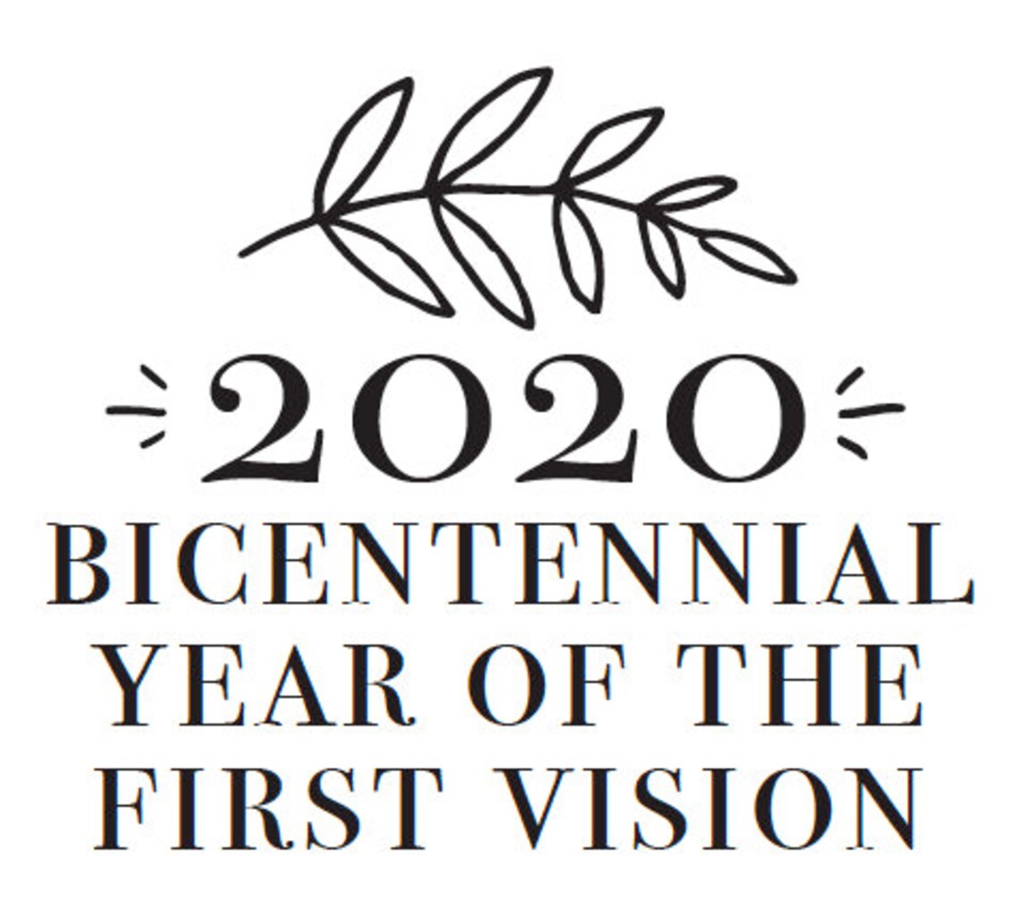 Prepare for the Bicentennial Year of the 1st Vision Handout - Etsy