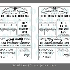 Enlist in the Lords Youth Battalion Talk Handout | Reminder | Printable ...