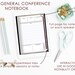 Digital General Conference Notebook Journal Workbook Notes for iPad ...