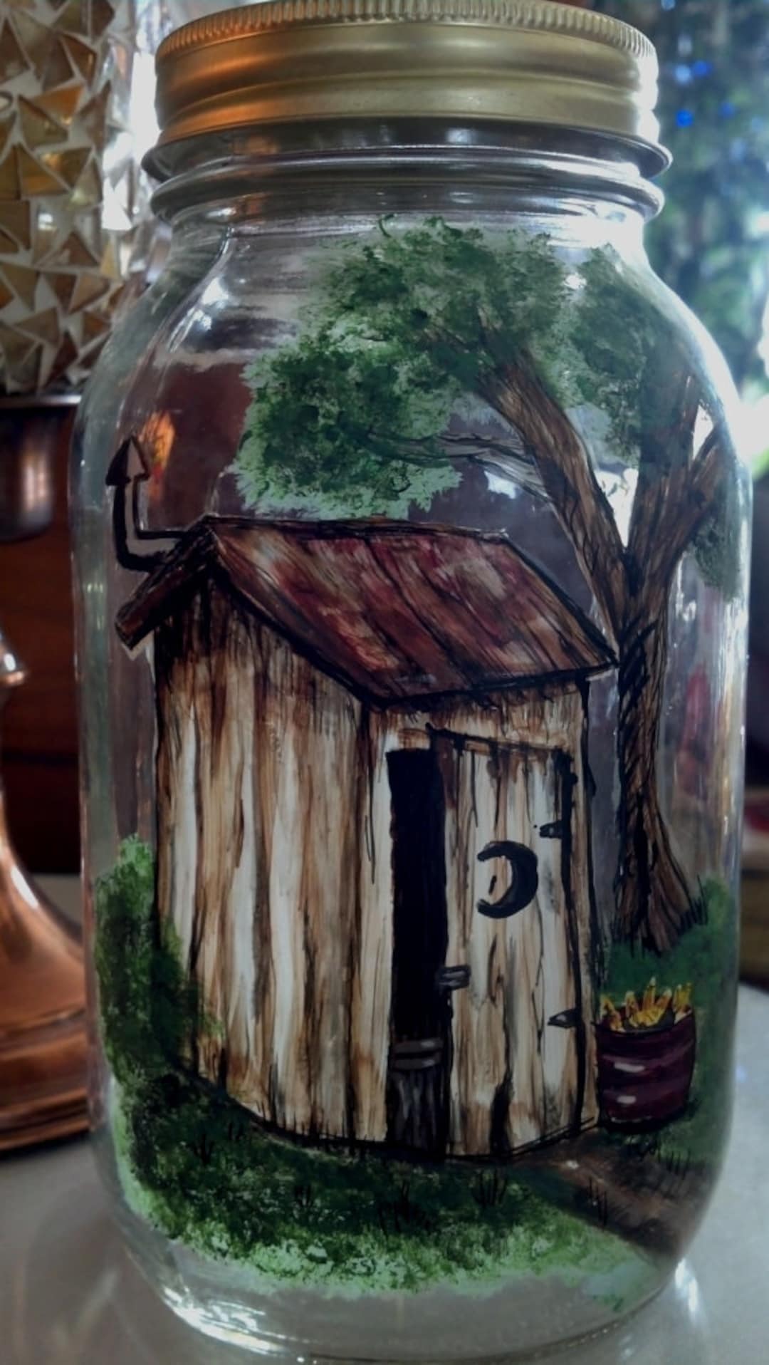 Indoor Outhouse Bathroom Night Light - Etsy
