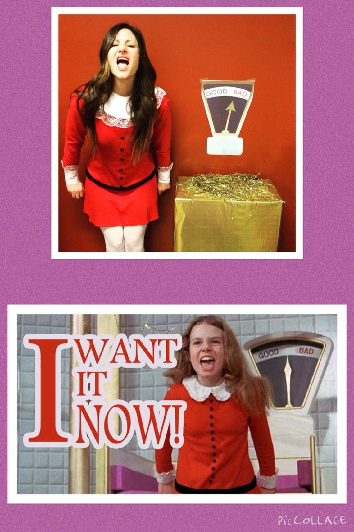 Veruca Salt Costume willy Wonka and the Chocolate Factory - Etsy UK