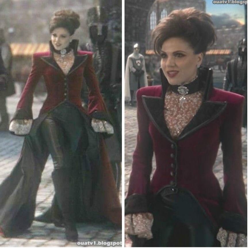 Evil Queen Once Upon A Time Red Dress