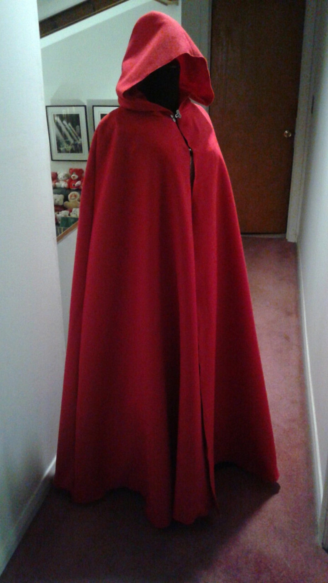 Handmade Red Riding Hood, Medieval/renaissance Cloak - Etsy