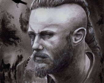 Vikings Floki Ragnar Tree Card - Etsy