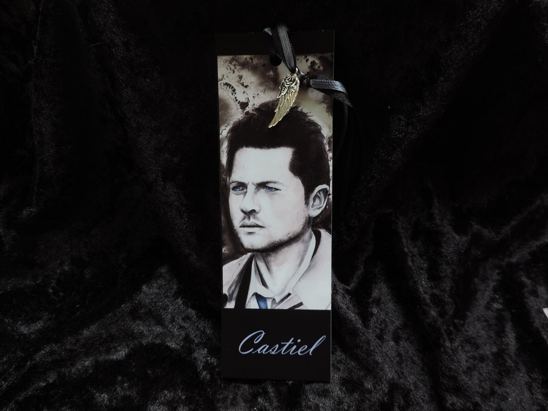Castiel Supernatural Angel Bookmark - Reading Gift for Booklover - Etsy